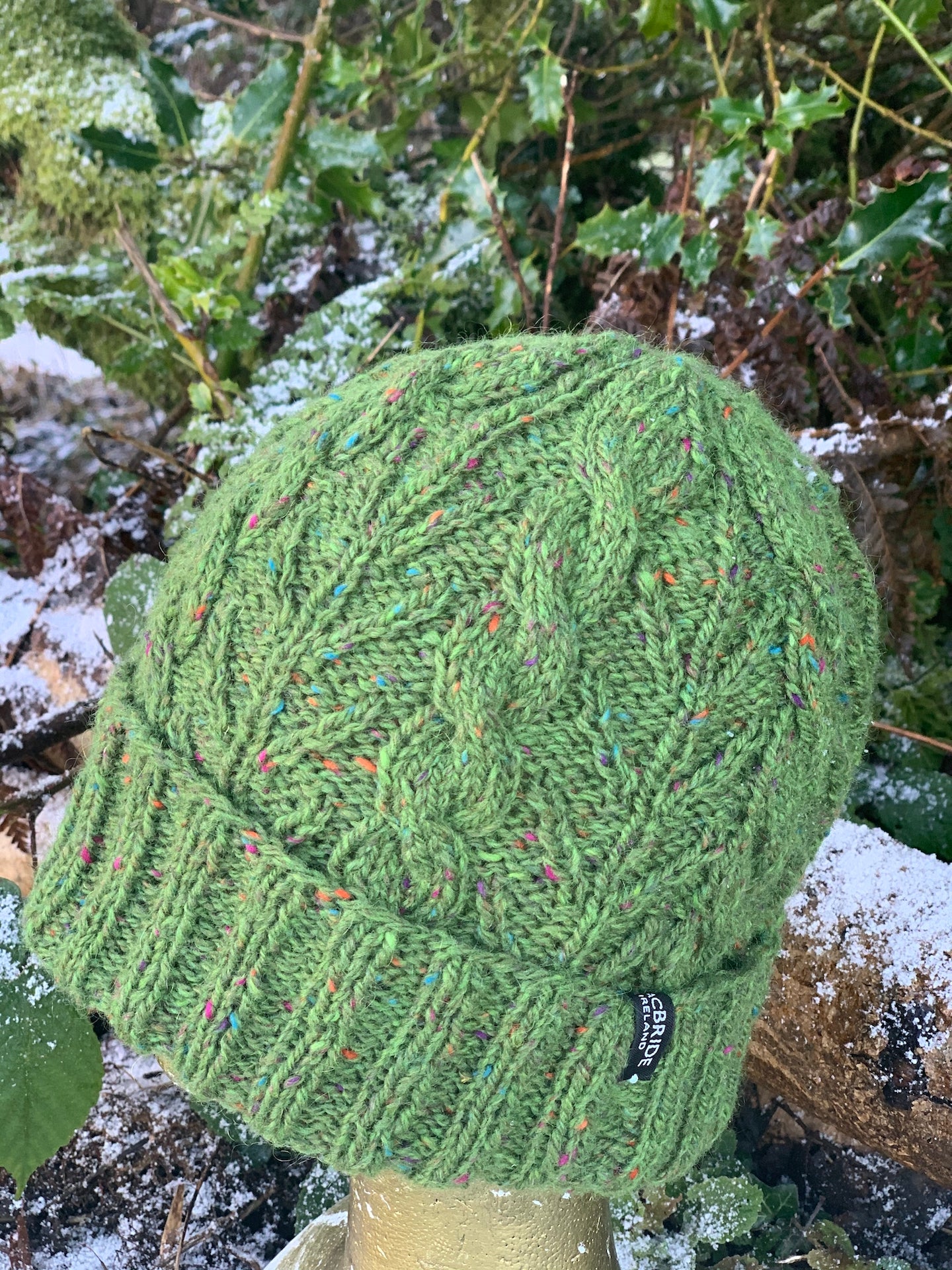 The Druid Aran hand knit hat – EdelMacBride