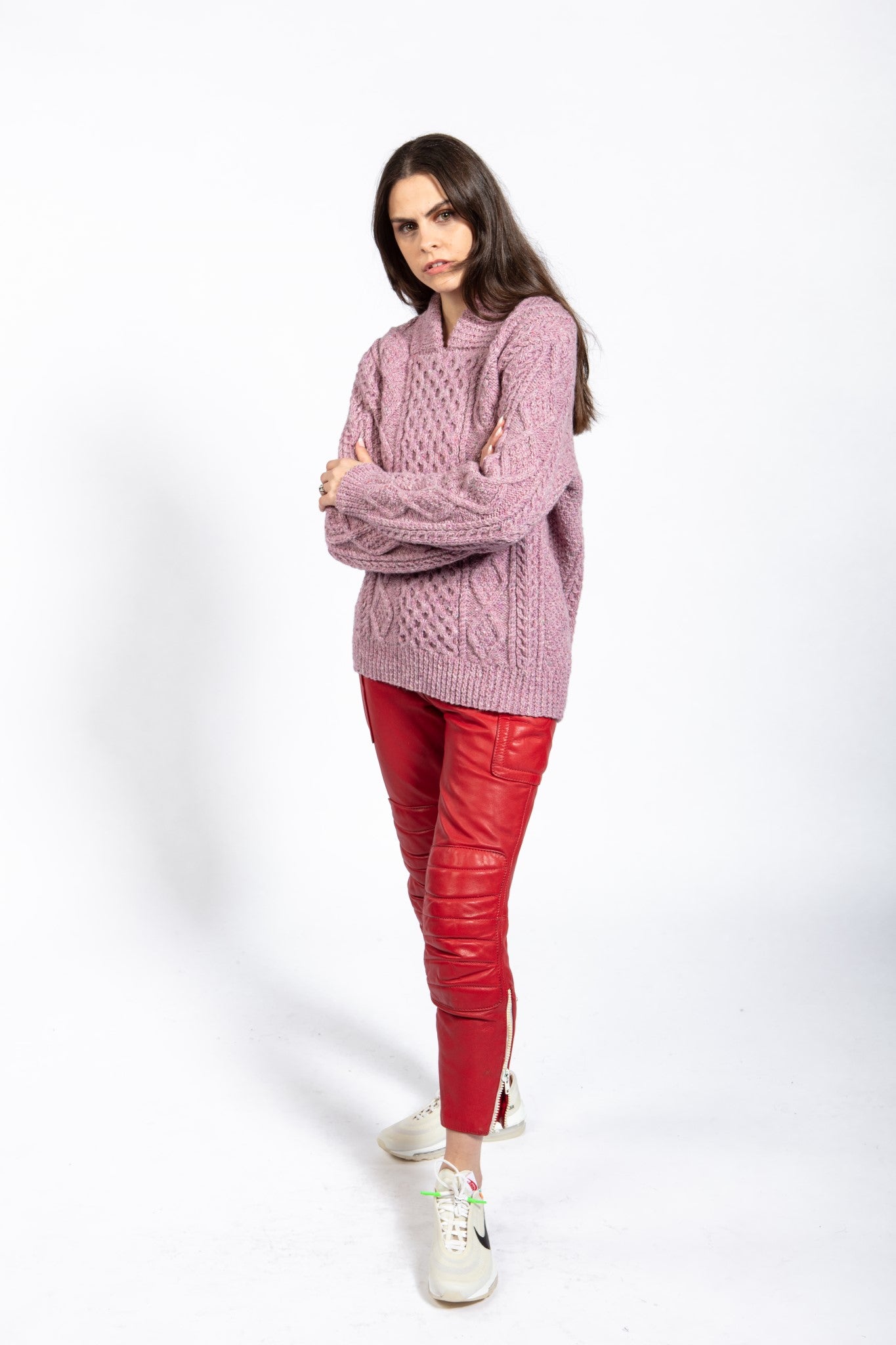 Folded Shawl Honeycomb Aran in Merino – EdelMacBride