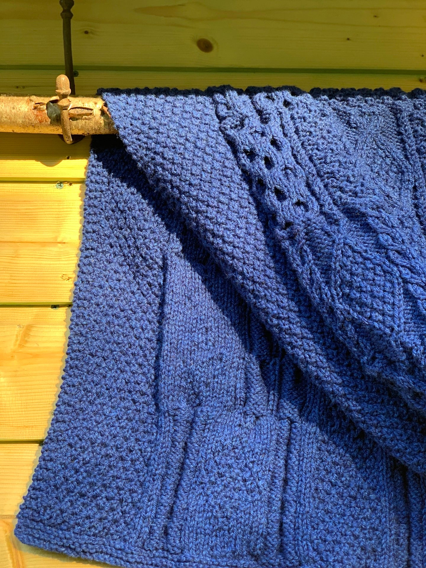 Ulster Wool Blanket Handknit in Donegal – EdelMacBride
