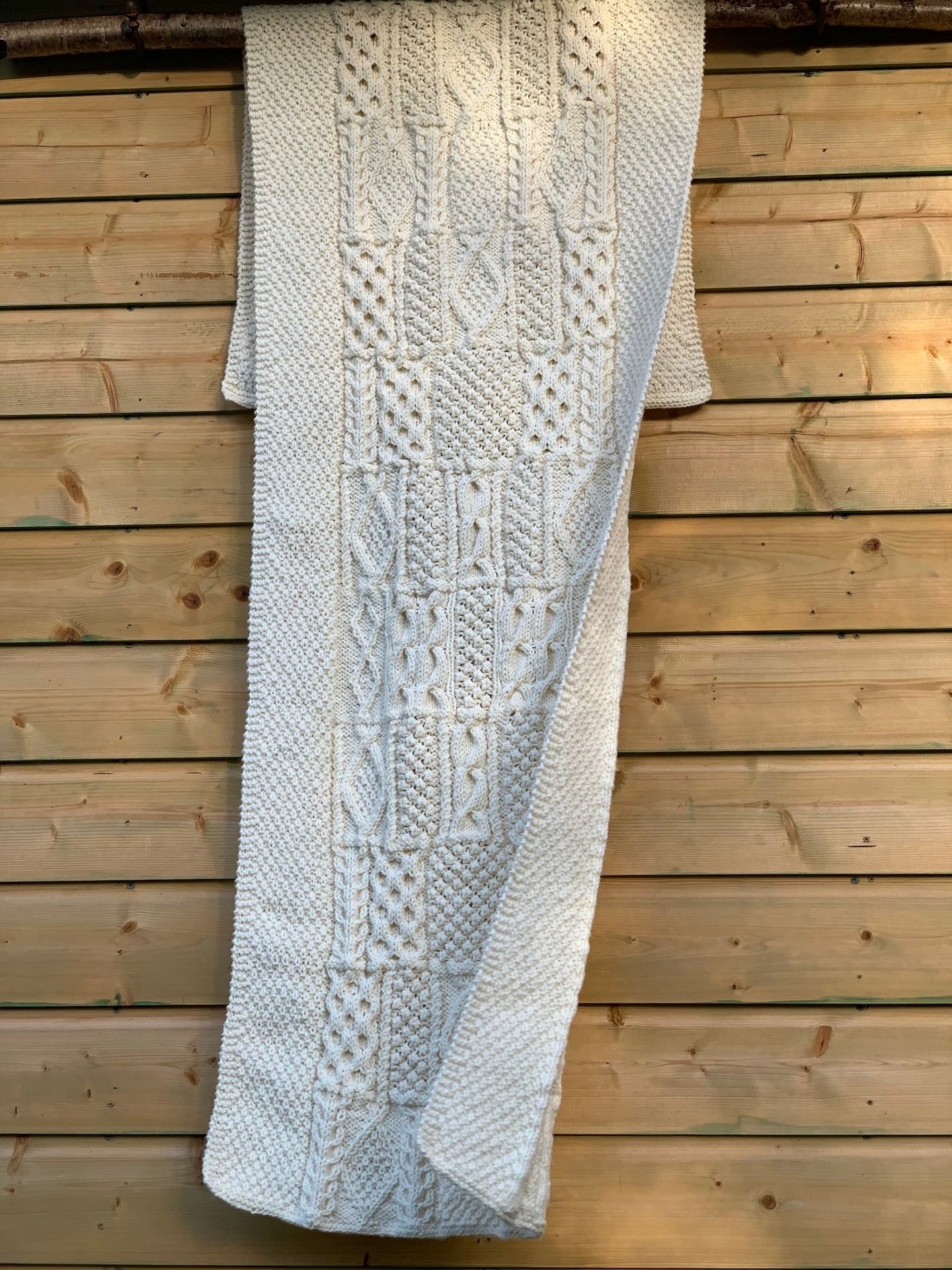 Ulster Wool Blanket Handknit in Donegal – EdelMacBride